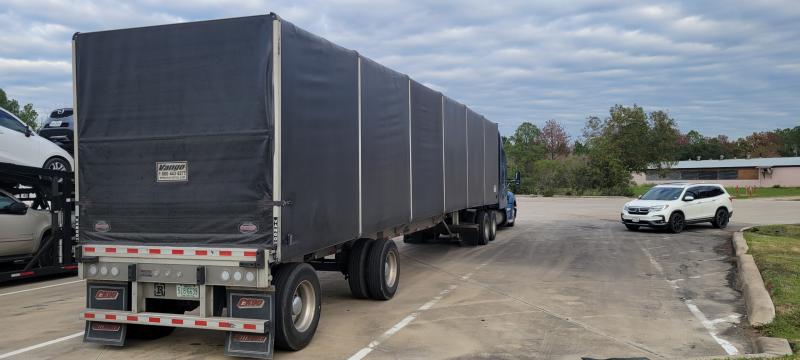 2023 48 FT Reitnouer Trailer With Merlot Vango Rolling Tarp Kit in ...