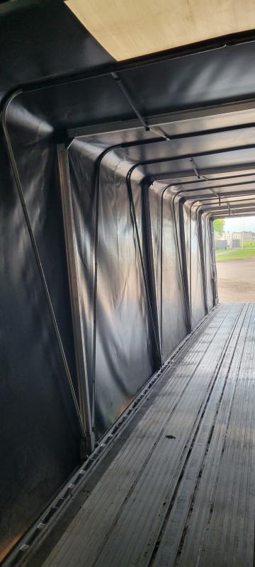 2023 48 FT Reitnouer Trailer With Merlot Vango Rolling Tarp Kit in ...
