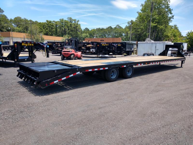 FB4024G TEXAS TRAILERS 40' GOOSENECK DECK OVER FLATBED SHOWN W/ MEGA ...