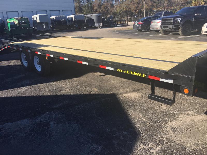 14PH-20BK+5 BIG TEX 8.5' X 25' FLATBED TRAILER in Gainesville, FL ...