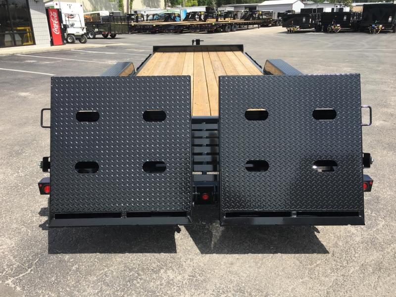 16ET-17+3MR BIG TEX 7' X 20' EQUIPMENT TRAILER WITH MEGA RAMPS in ...