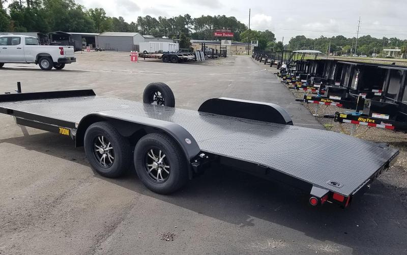 70DM-20BK BIG TEX 7' X 20' STEEL DECK CAR HAULER in Gainesville, FL ...