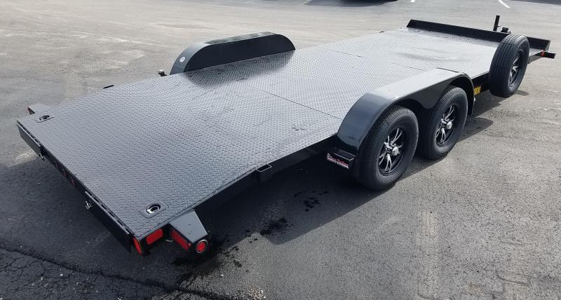70DM-20BK BIG TEX 7' X 20' STEEL DECK CAR HAULER in Gainesville, FL ...
