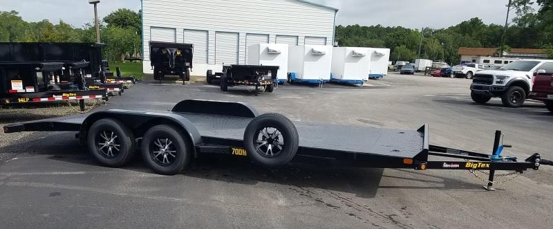 70DM-20BK BIG TEX 7' X 20' STEEL DECK CAR HAULER in Gainesville, FL ...