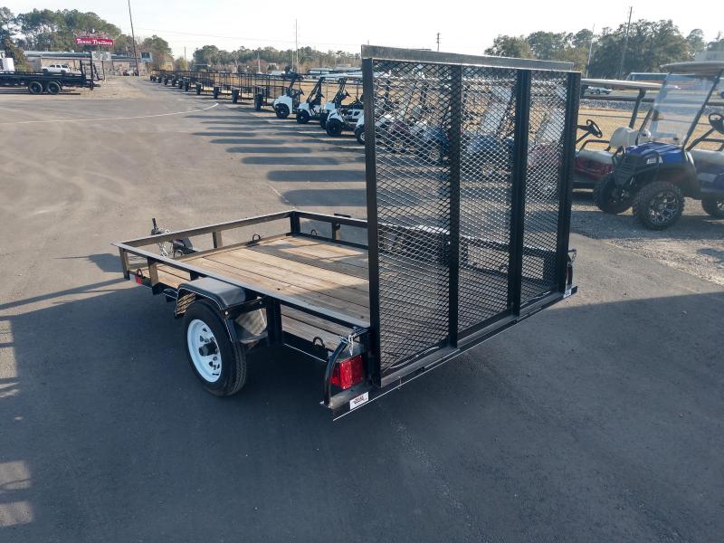 2016 Texas Trailers Used 5X8 Utility Trailer with Ramp Utility Trailer ...