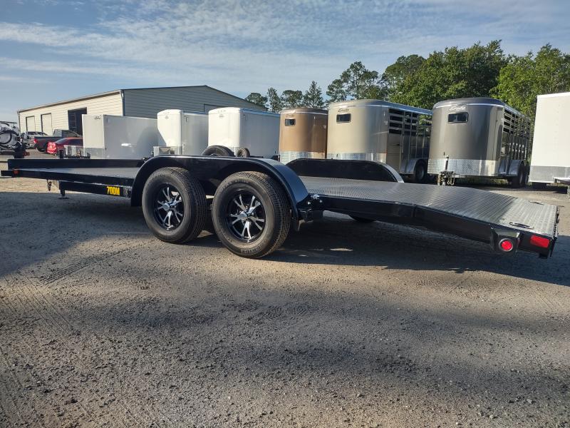 70DM-18BK BIG TEX 7' X 18' STEEL DECK CAR HAULER in Gainesville, FL ...