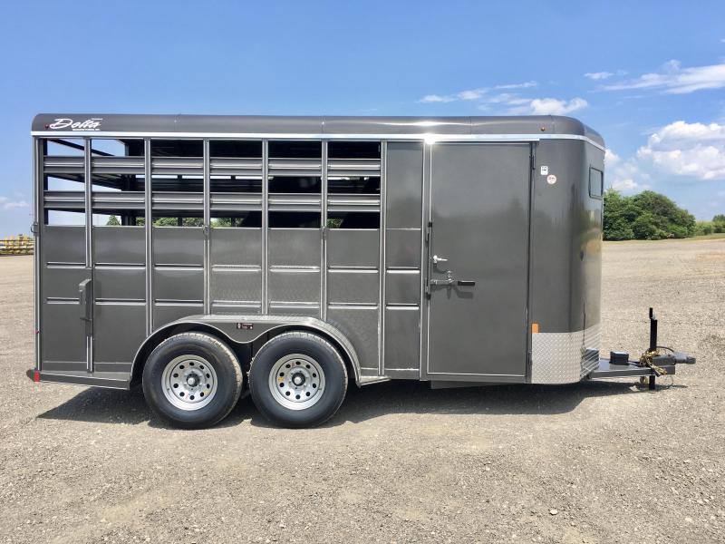 2021 Delta Manufacturing 500 Combo 6' 8" X 16' Livestock / Horse 7 ...