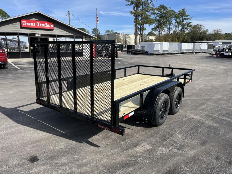 UT61470 TEXAS TRAILERS 6'10" X 14' UTILITY TRAILER in Gainesville, FL ...
