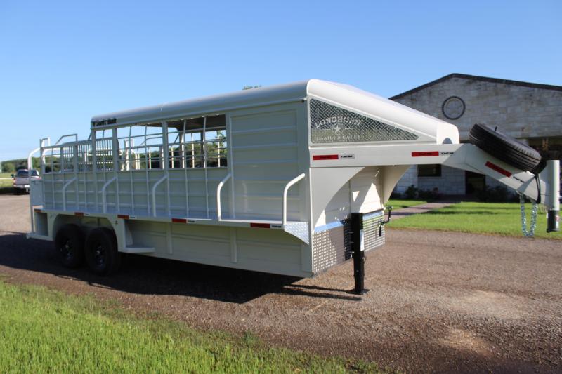 2022 Swift Built Trailers 20ft Stock Combo 3/4 Top Livestock Trailer ...
