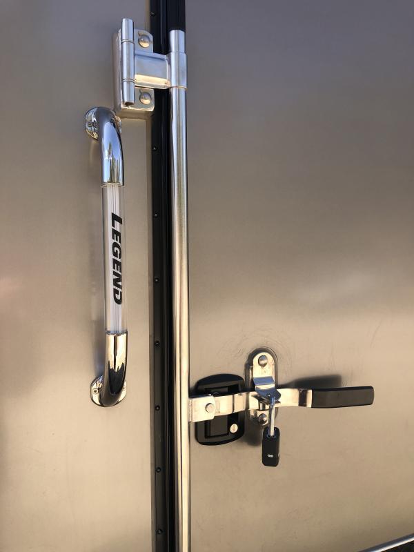 2022 Legend Explorer 7 x 16 Enclosed Cargo / Off-road Trailer in Silver ...