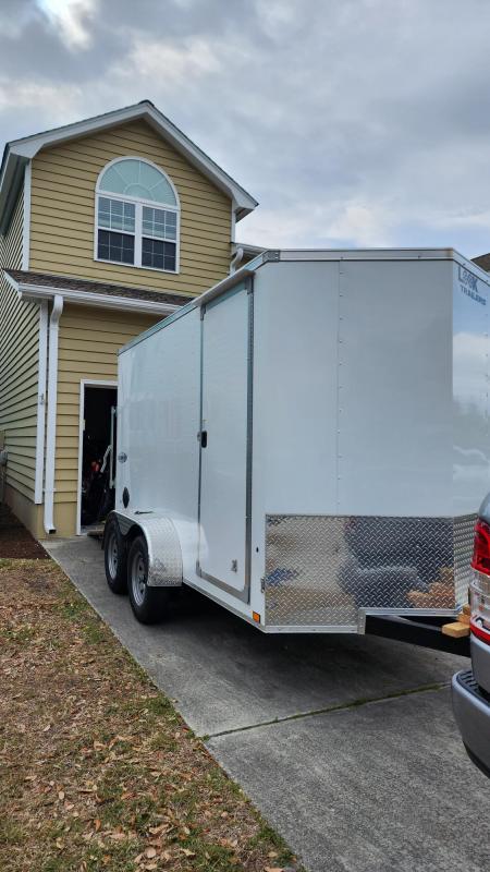 2023 Look Trailers 6x12 Tandem Axle Cargo / Enclosed Trailer in Kure ...