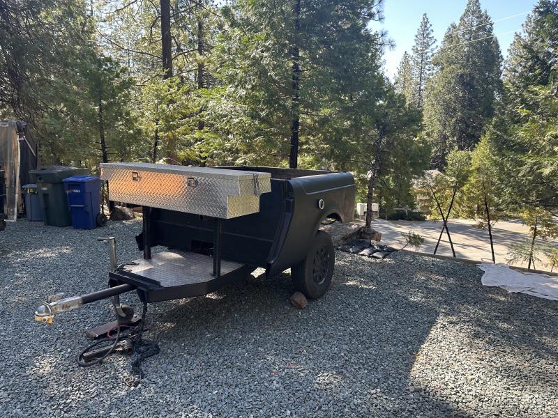 1965 International Harvester 10' Single Axle Rear Half Utility Trailer ...