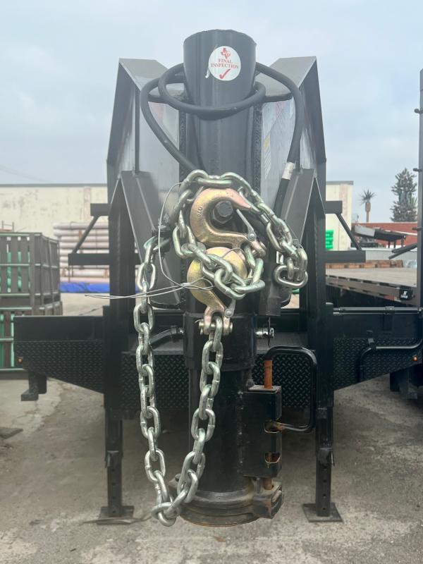 2022 Texas Pride 40'+5' Gooseneck Flatbed Trailer with Mammoth Ramps in ...