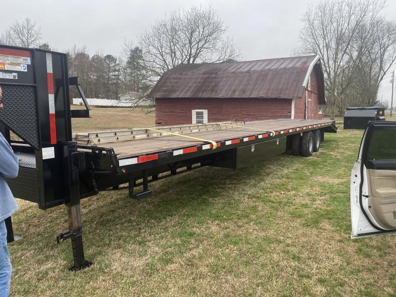 2022 Texas Pride 40' Tandem Dual Gooseneck Flatbed Trailer with Mammoth ...