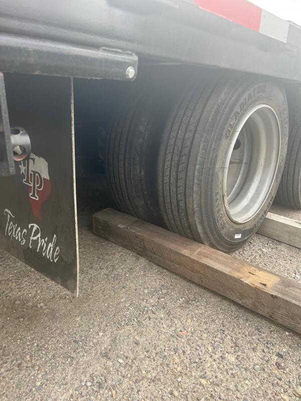 2022 Texas Pride 40'+5' Gooseneck Flatbed Trailer with Mammoth Ramps in ...