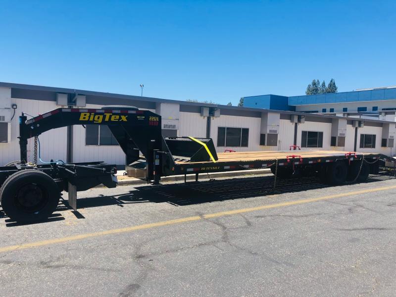 2022 Big Tex 30'+5' Gooseneck Flatbed Trailer with Mega Ramps in ...