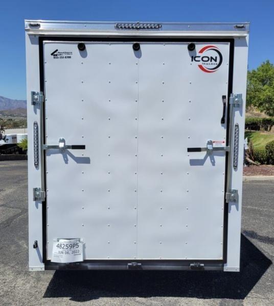 2022 ICON 6 x 14 Tandem Axle Enclosed Trailer in Los Angeles, CA ...