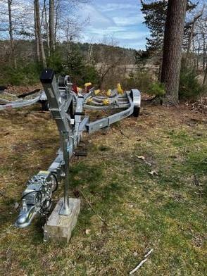 2021 Load Rite Twin Axle Boat Trailer w/ Rollers and Brakes in Norwell ...