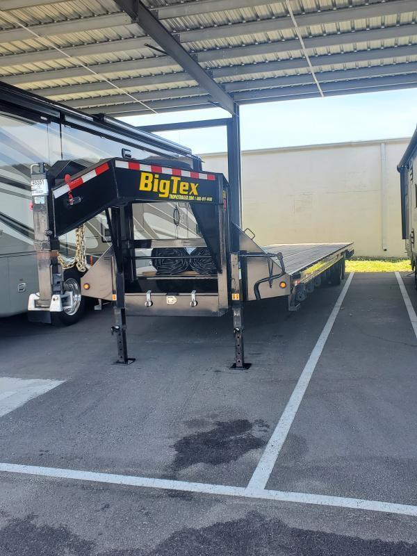 2022 Big Tex 22GN 40' Gooseneck Flatbed Trailer in Nappanee, IN ...