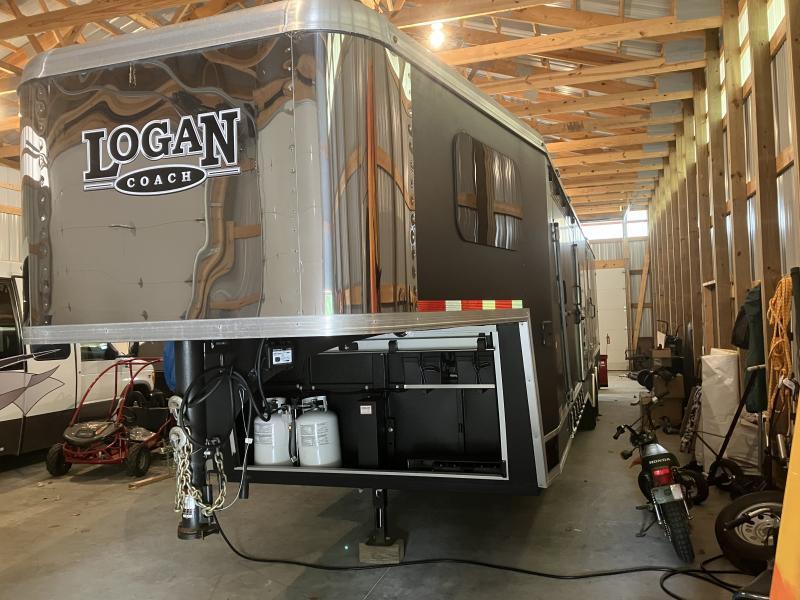 2021 Logan Coach 33' ZBROS Snowmobile Trailer in Rapid City, MI ...