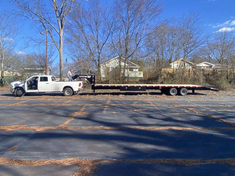 2022 Texas Pride 40' Tandem Dual Gooseneck Flatbed Trailer with Mammoth ...