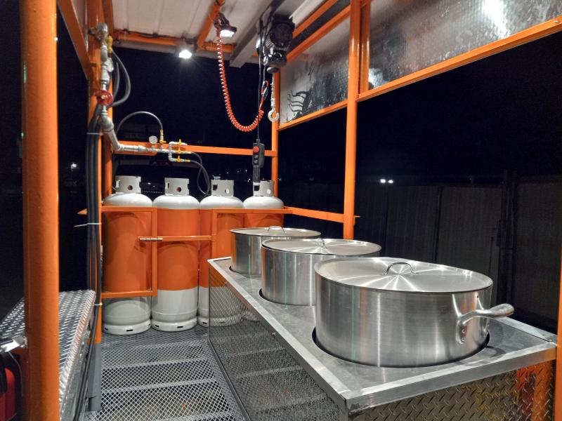 2022 C&M 6 X 10 Crawfish Boil Trailer in Buna, TX | Trailer Trader