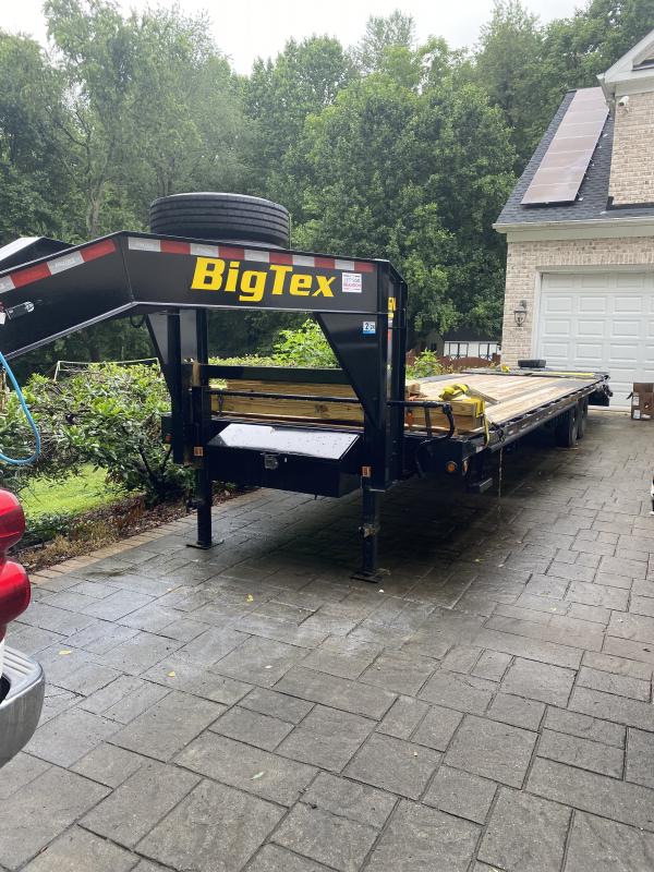 2022 Big Tex 14GN 25+5 Gooseneck Flatbed Trailer with Mega Ramp in ...