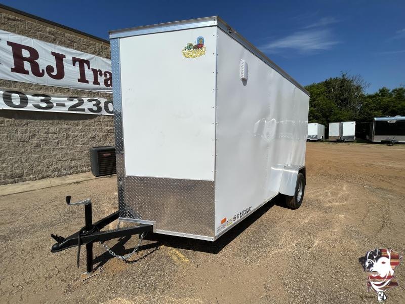 Hail $ale * 2022 Covered Wagon Trailers 6x12 Gold Mine Series Enclosed ...