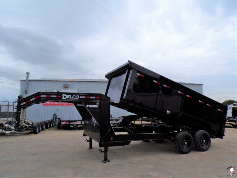 2023 Delco Trailers 82x16 Gooseneck Dump Trailer in Longview, TX ...