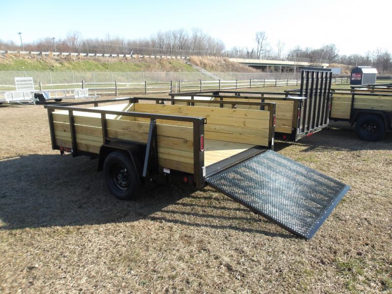 2026 Quality 74 x 10 High Side HD Utility Trailer (4 board) in Swanton ...
