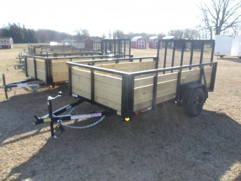 2026 Quality 74 x 10 High Side HD Utility Trailer (4 board) in Swanton ...