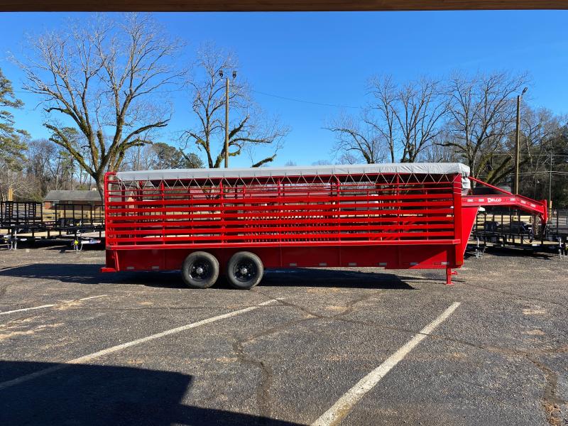 2023 Delco Trailers Bar Top Livestock Stock / Stock Combo Trailer in ...