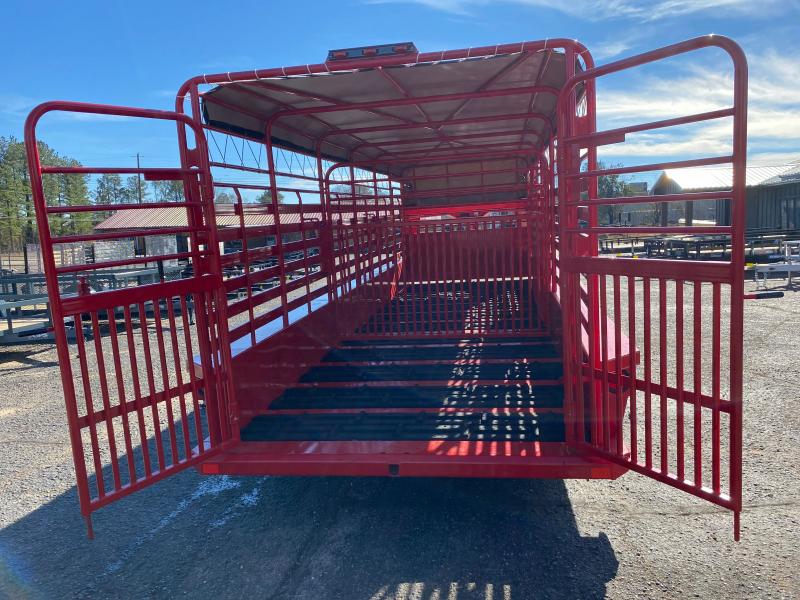 2023 Delco Trailers Bar Top Livestock Stock / Stock Combo Trailer in ...