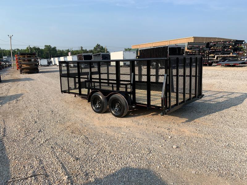2021 MP Custom 16 X 83 TANDEM AXLE LAWN TRAILER in Oklahoma City, OK ...