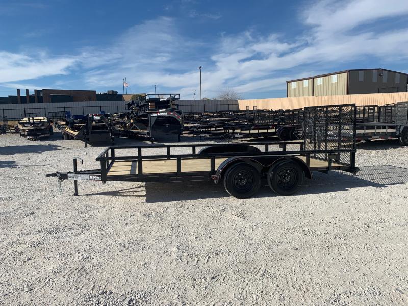 2021 MP Custom 16 X 83 TANDEM AXLE LAWN TRAILER | Near Me