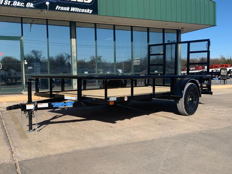 2022 Top Hat DSP 12 X 77 SINGLE AXLE UTILITY TRAILER in Oklahoma City ...