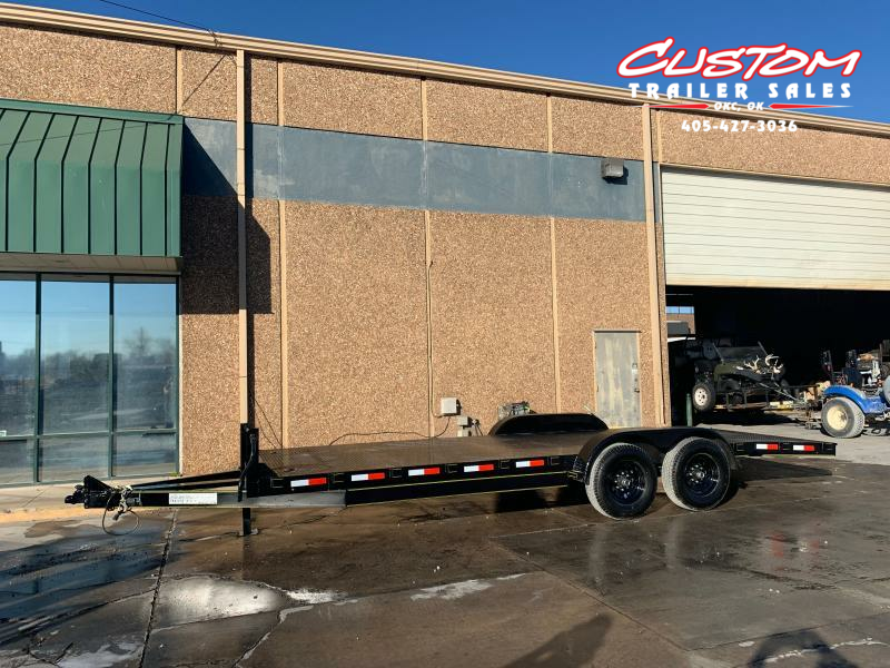 2022 AMW 22 X 83 TANDEM AXLE STEEL FLOOR EQUIPMENT HAULER in Oklahoma ...