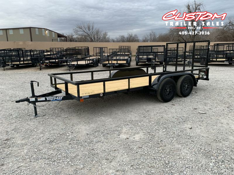 2022 Top Hat Trailers LDX 16 X 77 TANDEM AXLE UTILITY in Oklahoma City ...