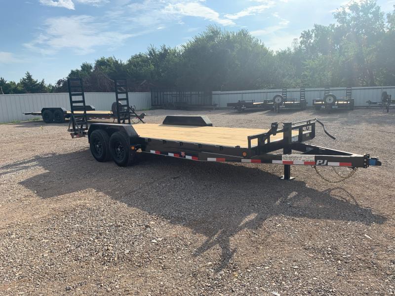 2022 PJ CC 20' TANDEM AXLE EQUIPMENT HAULER in Oklahoma City, OK ...