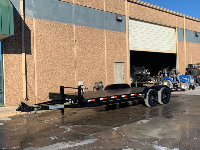 2022 AMW 22 X 83 TANDEM AXLE STEEL FLOOR EQUIPMENT HAULER in Oklahoma ...
