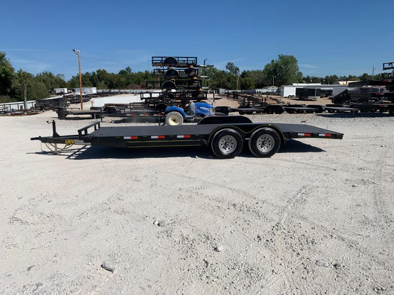 2022 AMW 20 X 83 TANDEM AXLE STEEL FLOOR CAR HAULER in Oklahoma City ...