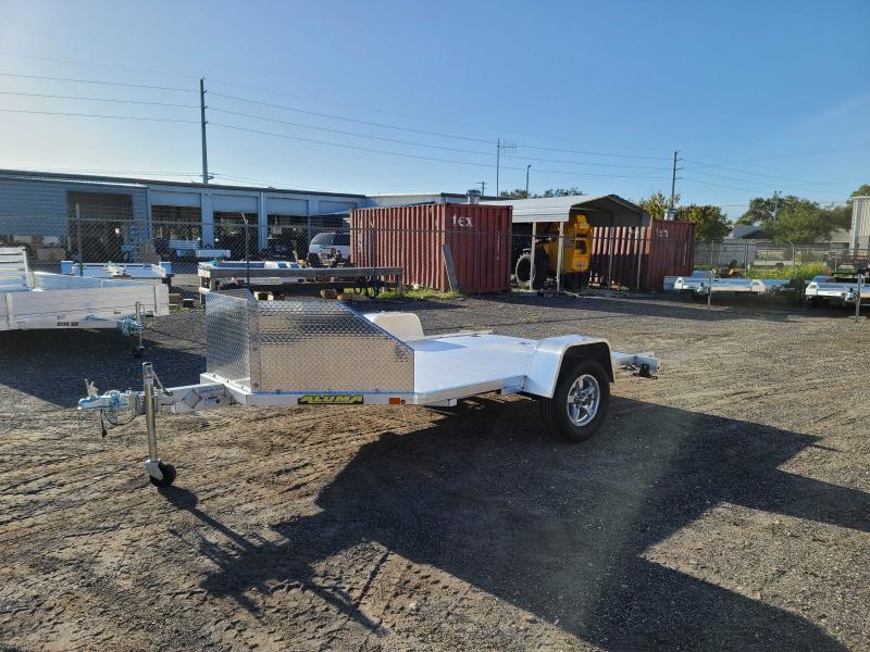2022 Aluma MC210S-R-RTD Aluminum Motorcycle Trailer in Englewood, FL ...