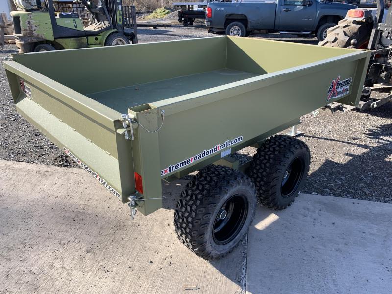 Extreme XT-200 Dump Trailer - OFF-ROAD Use Dump Trailer - Sage Green in ...