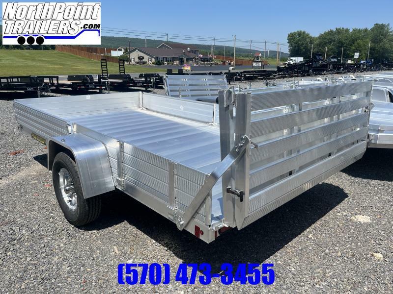 2025 Aluma 8112SR ATV/Utility Trailer - Solid Side w/ Side Load Ramps ...