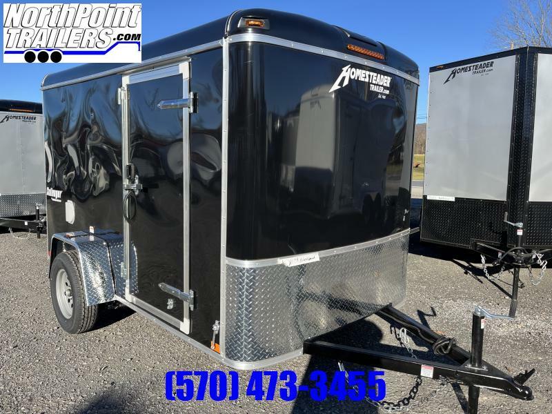 2024 Homesteader 610CS - 6x10 Cargo Trailer - BLACK - Ramp Door in ...