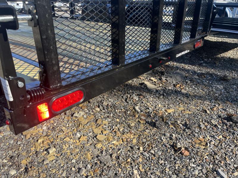 2024 CAM SUPERLINE 7X14 SINGLE AXLE UTILITY W/ BRAKES Utility Trailer ...