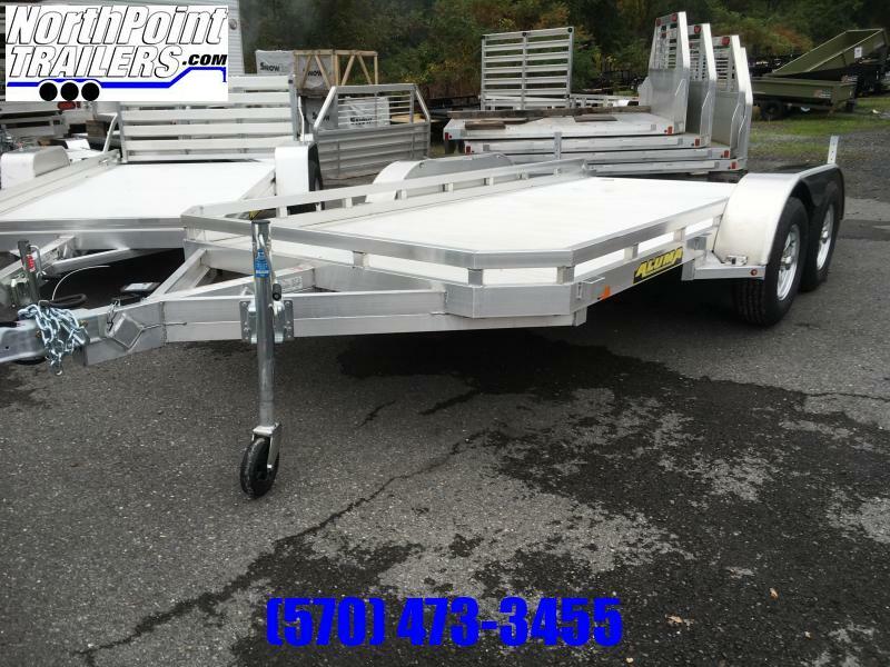 2024 Aluma 7814R Tandem Axle Utility Trailer - Pull-Out Ramps in ...