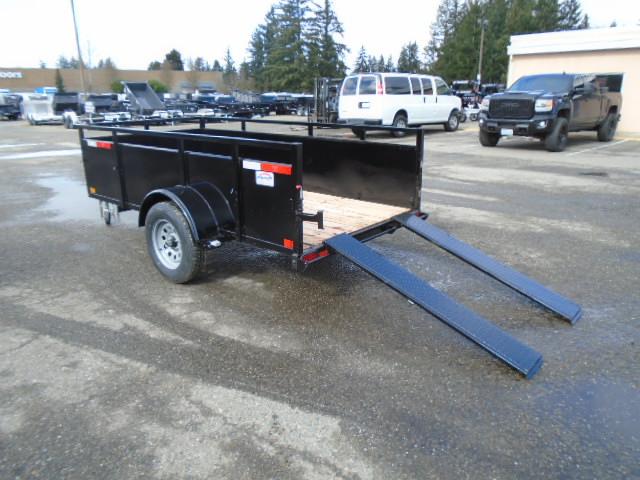2023 Eagle Falcon Lightspeed 5x10 Utility Trailer With D-Rings / Swing Up Jack in Olympia, WA ...