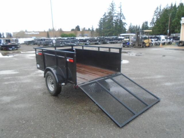 2023 Eagle Falcon 5x8 With Swing Jack/D-Rings/Spare Tire & Mount in ...