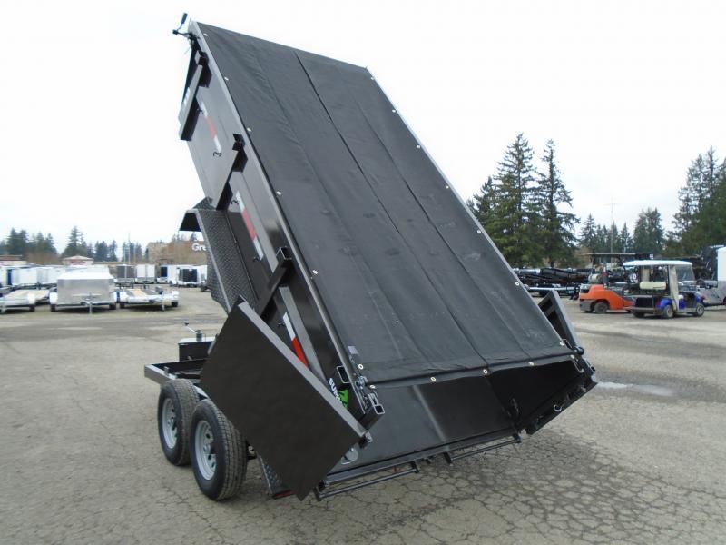 2025 Summit Cascade 6x12 10K Dump Trailer With Tarp / Ramps / Spreader ...